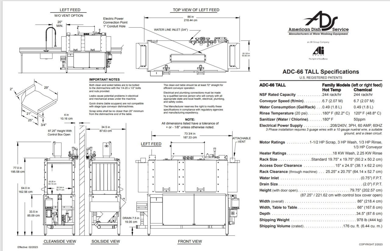 High or Low Temp Dish Machine | American Dish Service